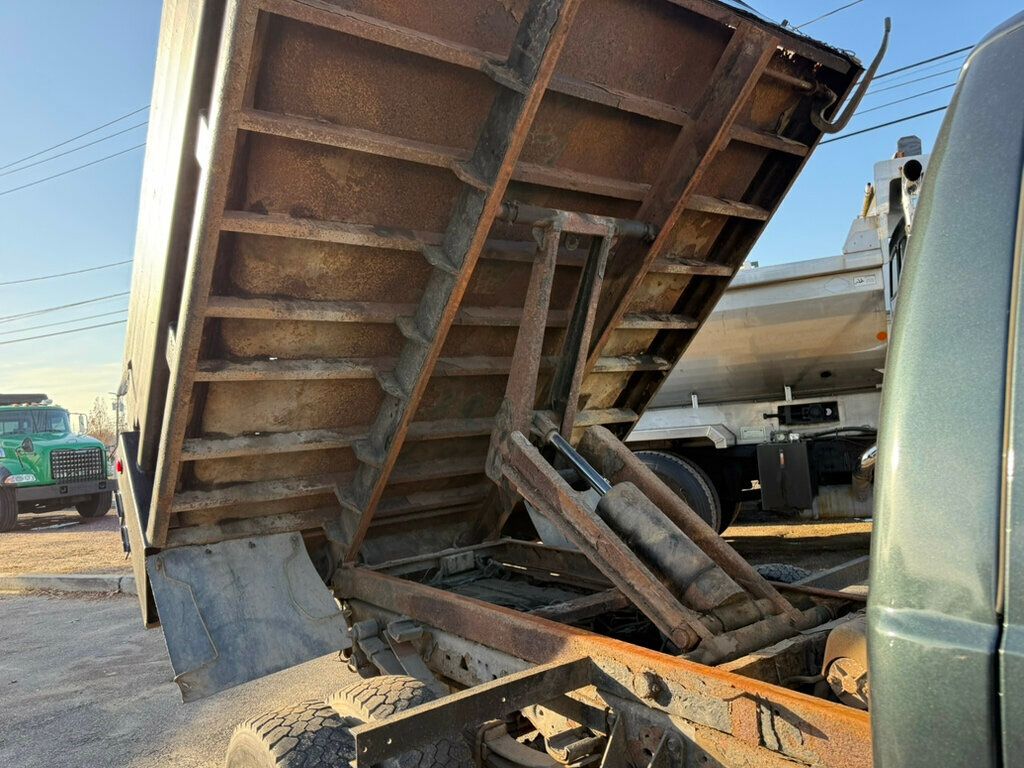 2006 Used Ford F450 SD CREW CAB MASON DUMP TRUCK 4X4 LOW MILEAGE at ...