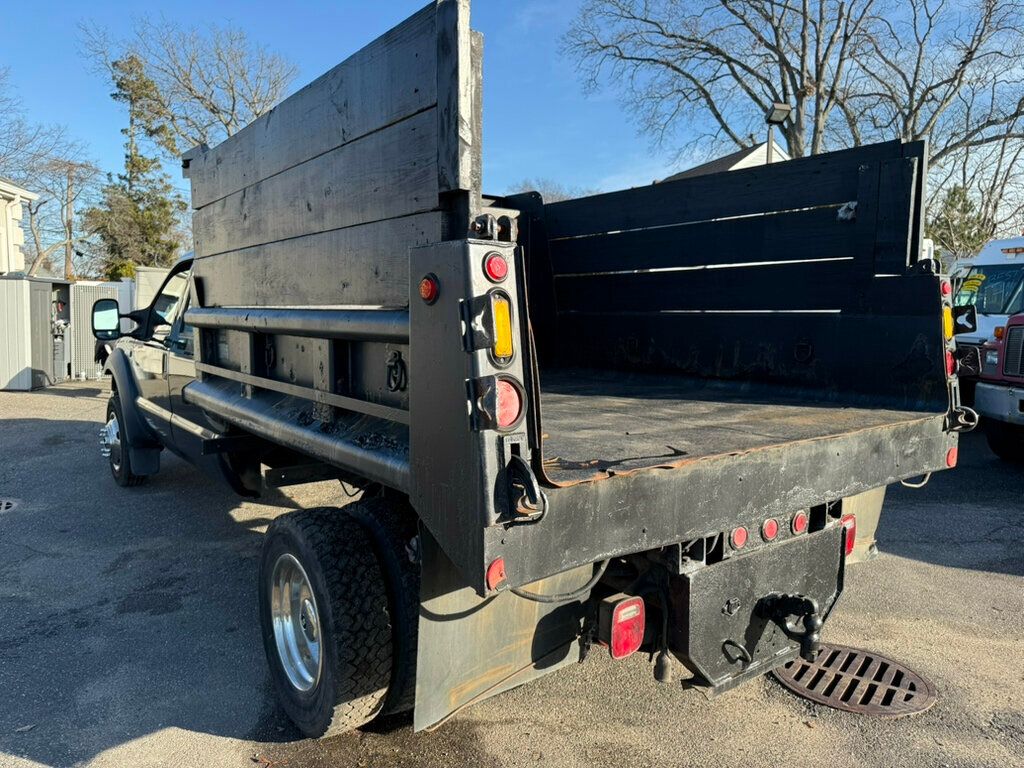 2006 Used Ford F450 SD CREW CAB MASON DUMP TRUCK 4X4 LOW MILEAGE at ...