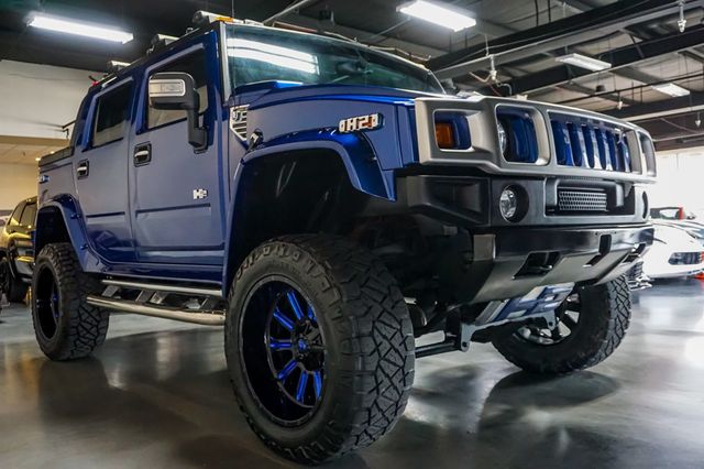 2006 Used HUMMER H2 *H2 SUT* *Pacific Blue* *Rare Color* *Lifted w/Fuel Wheels* at Gold Coast ...