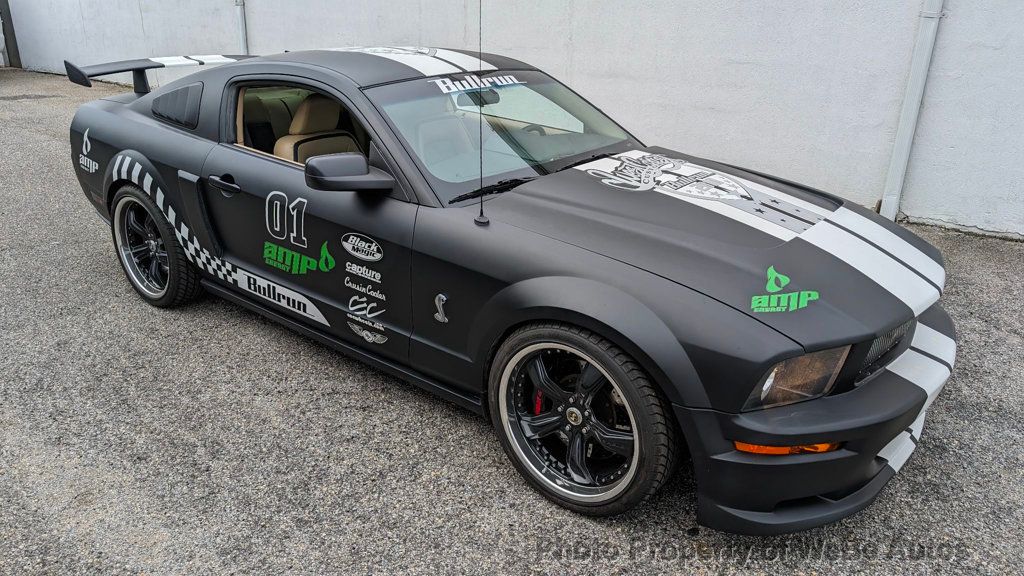 2007 Used Ford Mustang Supercharged, Bill Goldberg's Bull Run Car at ...