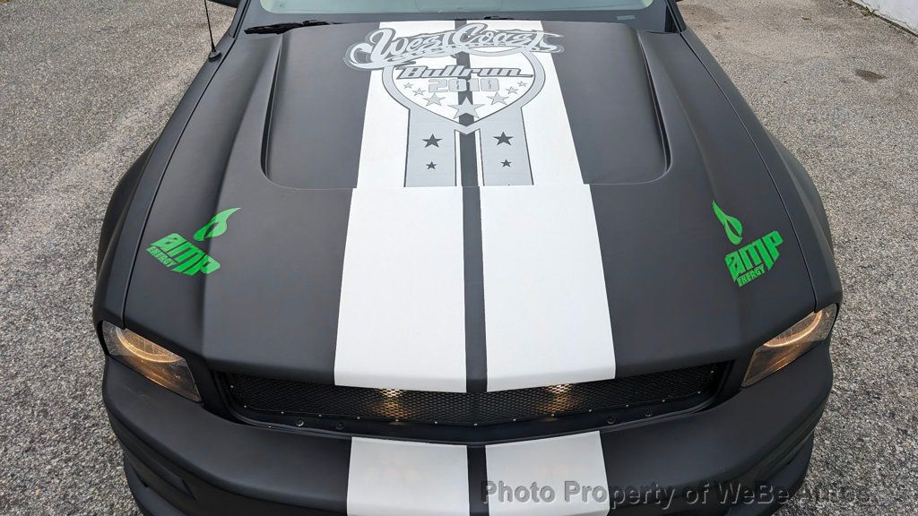 2007 Used Ford Mustang Supercharged, Bill Goldberg's Bull Run Car at ...