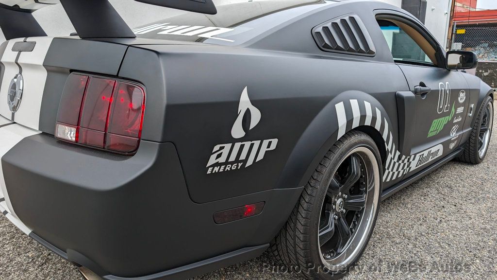 2007 Used Ford Mustang Supercharged, Bill Goldberg's Bull Run Car at ...