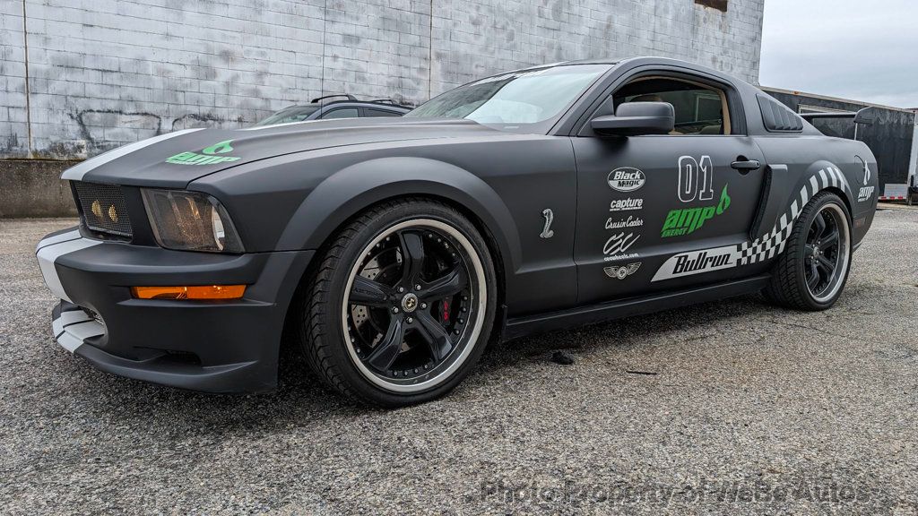 2007 Used Ford Mustang Supercharged, Bill Goldberg's Bull Run Car at ...