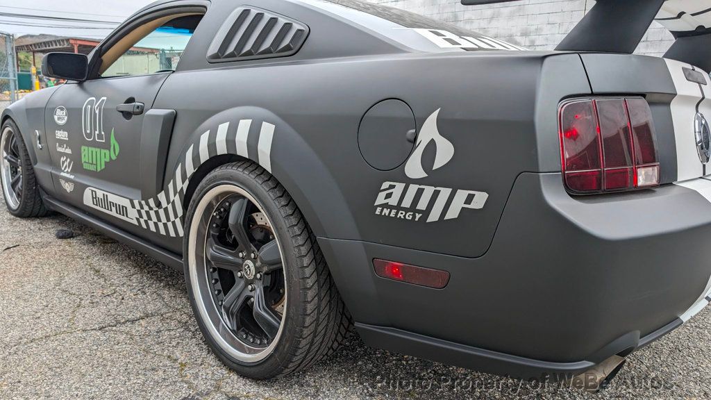 2007 Used Ford Mustang Supercharged, Bill Goldberg's Bull Run Car at ...