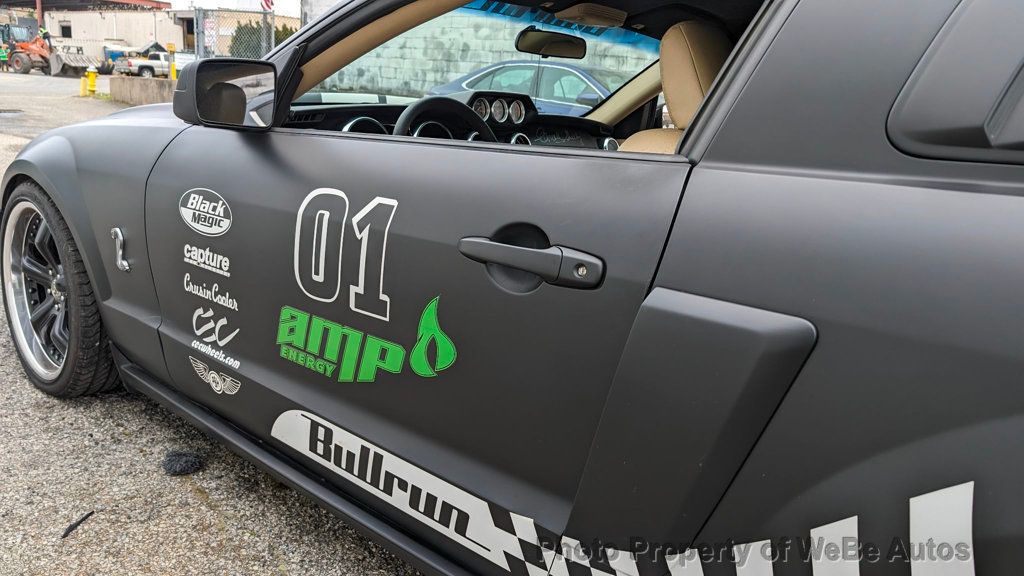 2007 Used Ford Mustang Supercharged, Bill Goldberg's Bull Run Car at ...