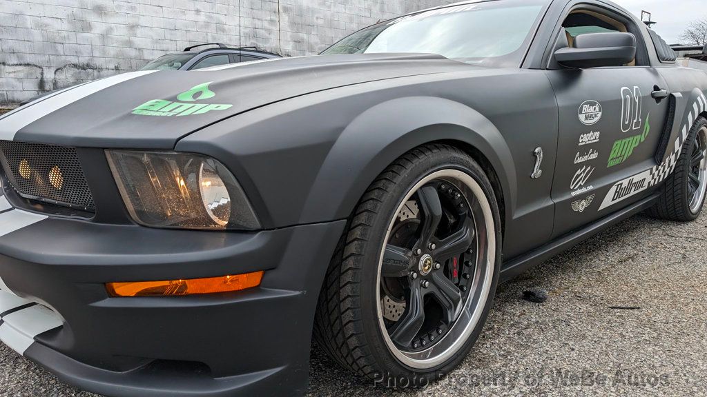 2007 Used Ford Mustang Supercharged, Bill Goldberg's Bull Run Car at ...