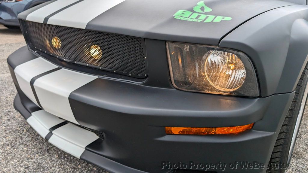 2007 Used Ford Mustang Supercharged, Bill Goldberg's Bull Run Car at ...