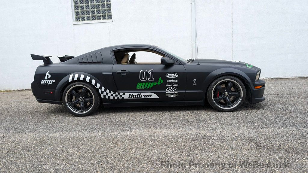 2007 Used Ford Mustang Supercharged, Bill Goldberg's Bull Run Car at ...