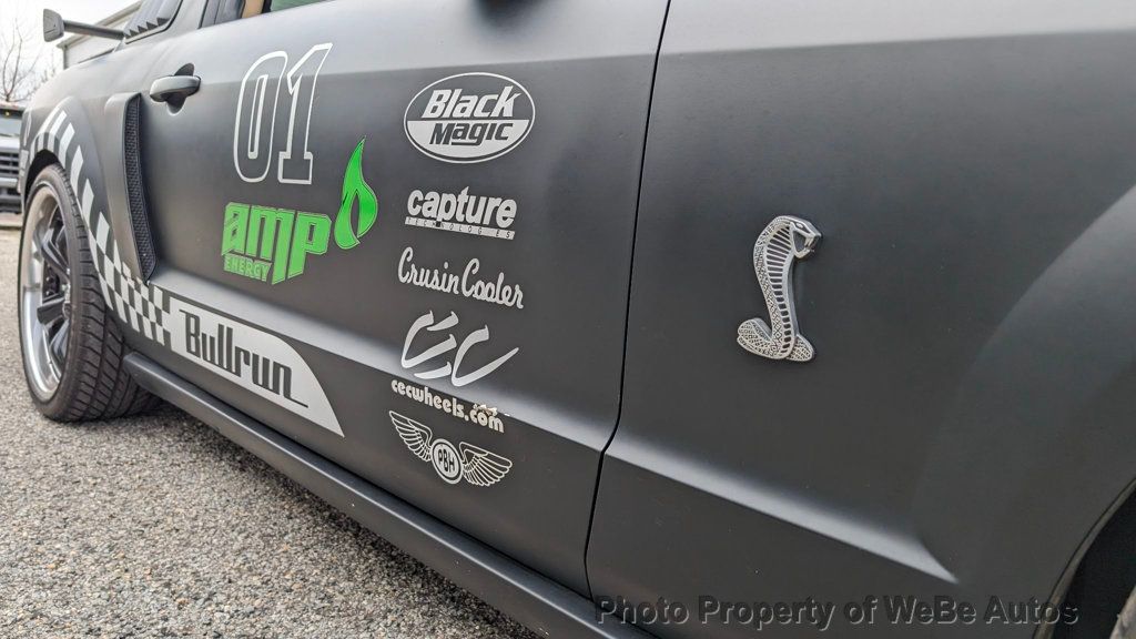 2007 Used Ford Mustang Supercharged, Bill Goldberg's Bull Run Car at ...