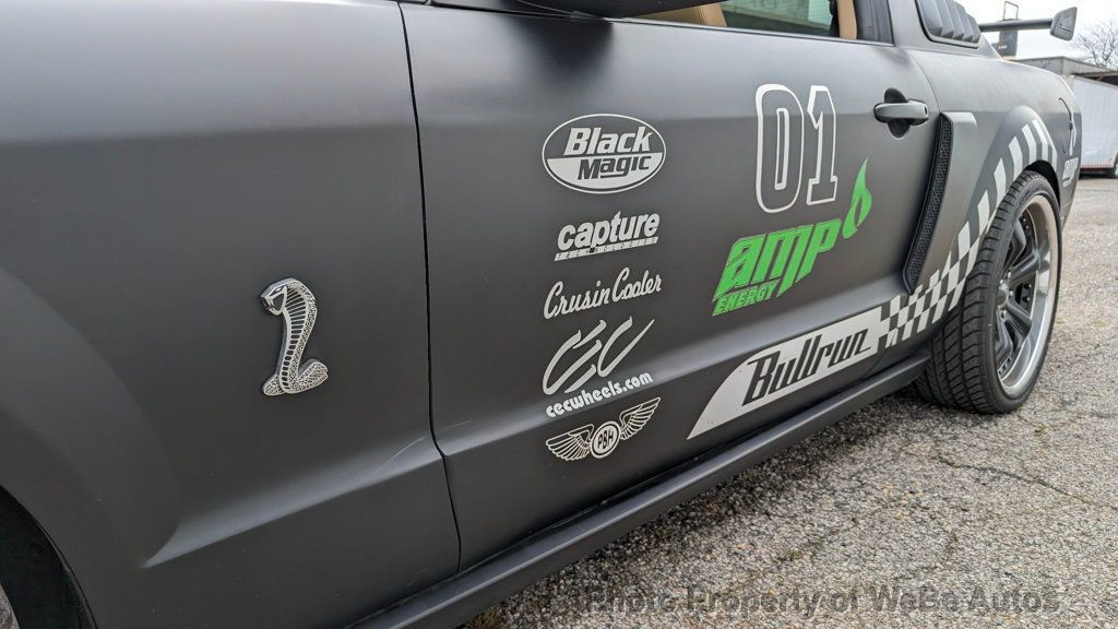 2007 Used Ford Mustang Supercharged, Bill Goldberg's Bull Run Car at ...