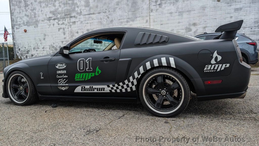 2007 Used Ford Mustang Supercharged, Bill Goldberg's Bull Run Car at ...
