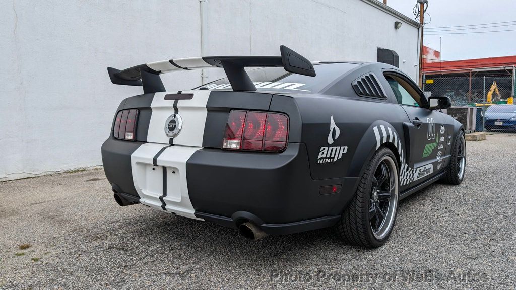 2007 Used Ford Mustang Supercharged, Bill Goldberg's Bull Run Car at ...