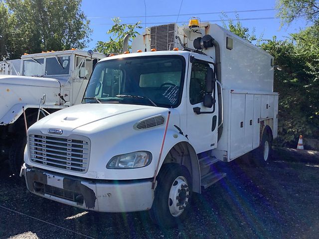 2010 Used Freightliner M2-106 ENCLOSED UTILITY SERVICE TRUCK WITH ...