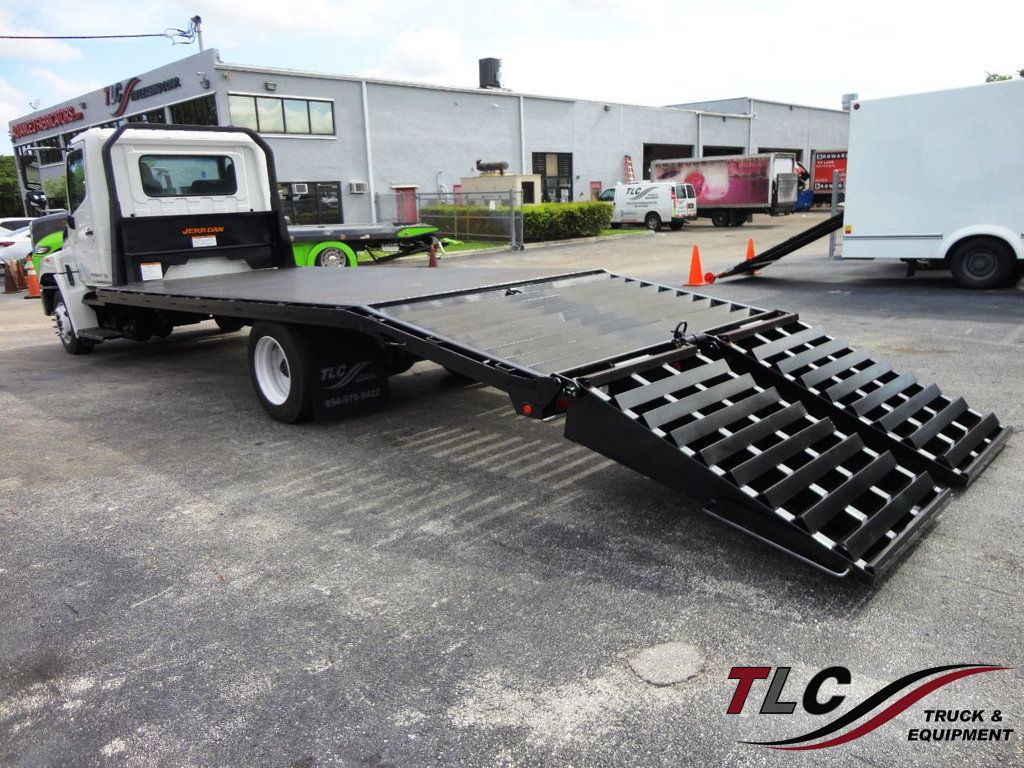 2010 Used HINO 258ALP 21FT BEAVER TAIL, DOVE TAIL, RAMP TRUCK ...