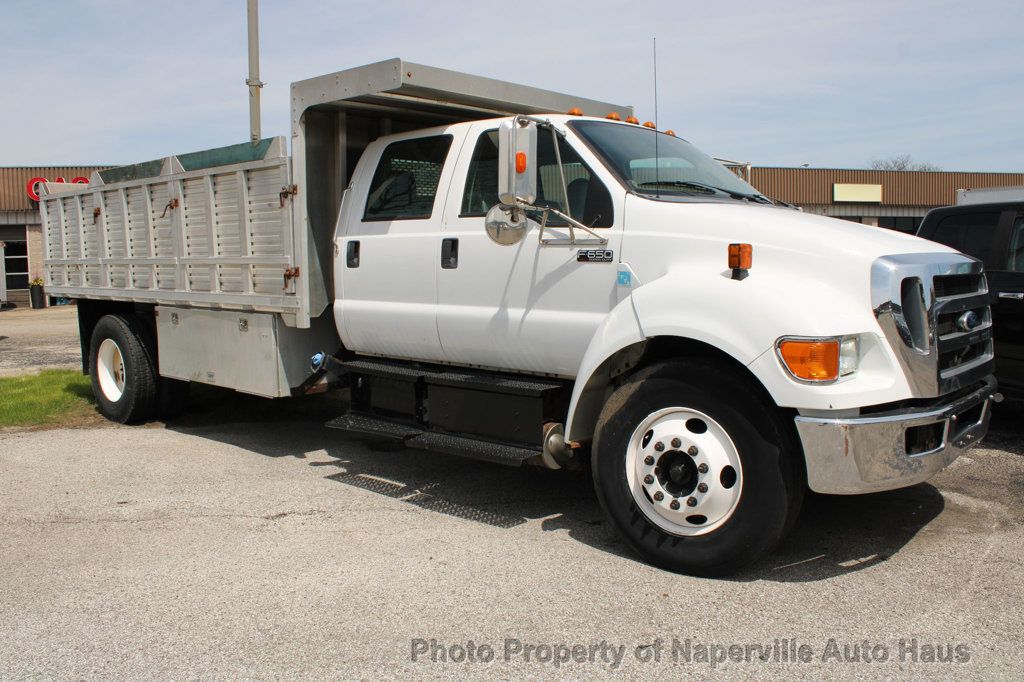 2011 Used FORD F650 Dump Truck - Cummins w/ Allison Transmission at ...
