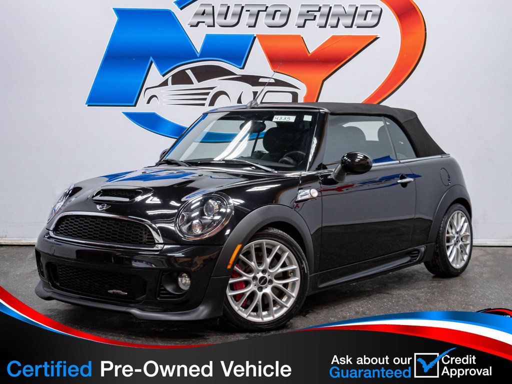 2013 Used MINI John Cooper Works CLEAN CARFAX, CONVERTIBLE, HEATED ...