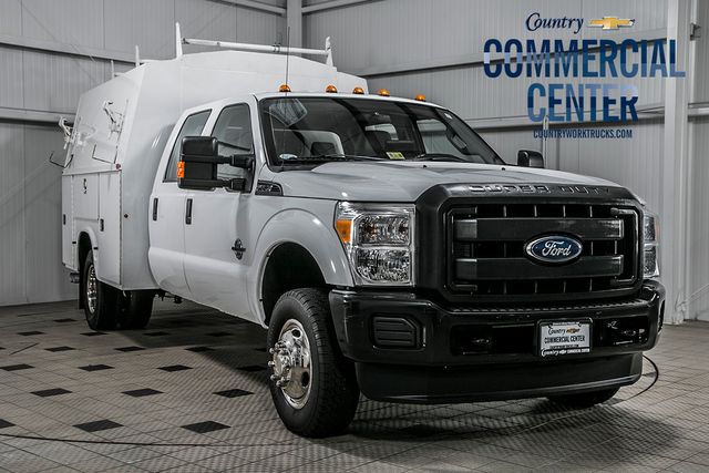 2014 Used Ford Super Duty F-350 DRW Cab-Chassis F350 CREW CAB 4X4 * 6.7 ...