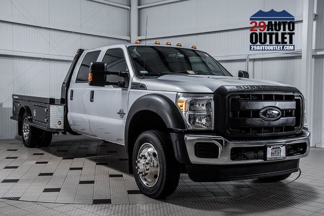 2015 Used Ford Super Duty F-450 DRW Cab-Chassis F450 CREW CAB 4X4 at ...
