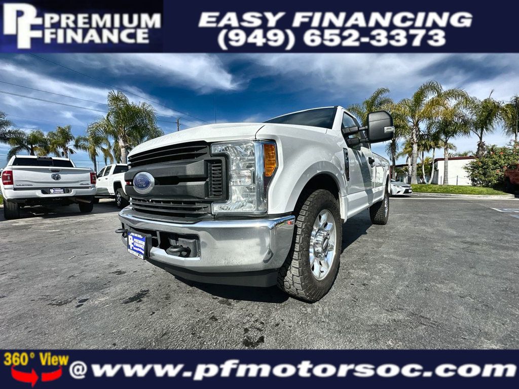 2017 Used Ford F250 Super Duty Regular Cab XL LONG BED 6.2L GAS SUPER ...