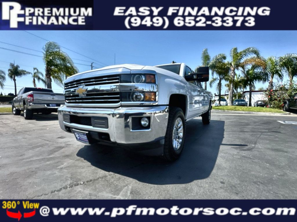 2018 Used Chevrolet Silverado 3500 HD Crew Cab LT LONG BED 4X4 DIESEL ...