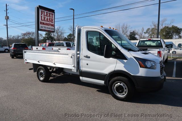 2018 Used Ford Transit Chassis T250 9' Aluminum Flatbed at Fleet Lease ...