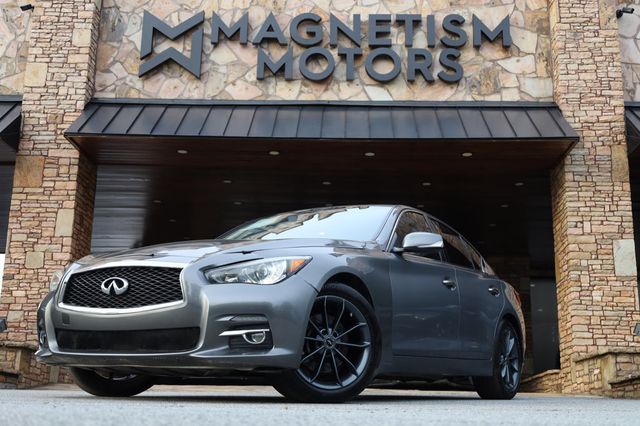 2018 Used INFINITI Q50 3.0t LUXE RWD at Magnetism Motors Serving ...
