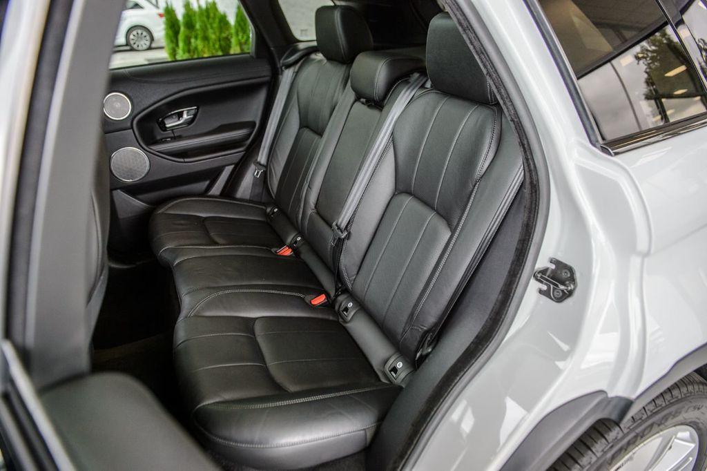 Range Rover Evoque Interior Back Seat