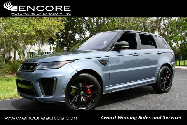 2018 Used Land Rover Range Rover Sport V8 Supercharged SVR W/Carbon ...