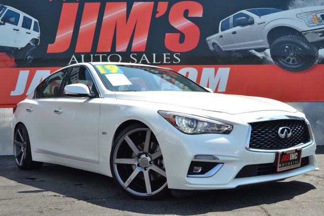 2019 Used INFINITI Q50 Q50 Luxe 20" Niche wheels Nexen Tires at Jim's ...