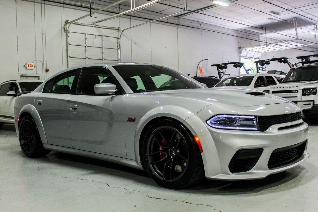 2021 Used Dodge Charger Scat Pack Widebody ONE OWNER Moonroof Loaded at ...