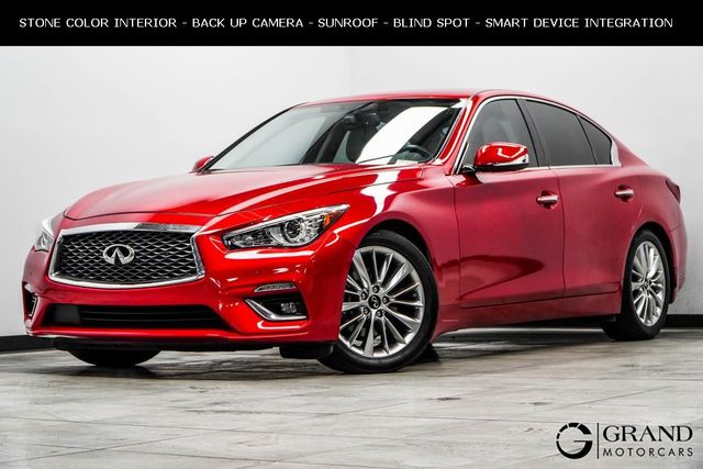 2021 Used INFINITI Q50 3.0t LUXE RWD at Conyers Mitsubishi Serving ...