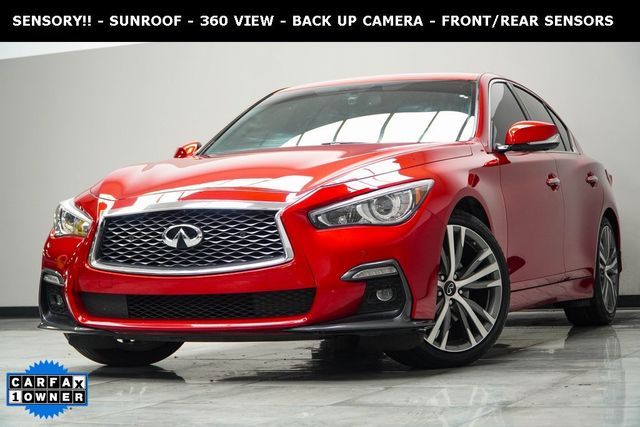 2021 Used INFINITI Q50 3.0t SENSORY RWD at Conyers Mitsubishi Serving ...