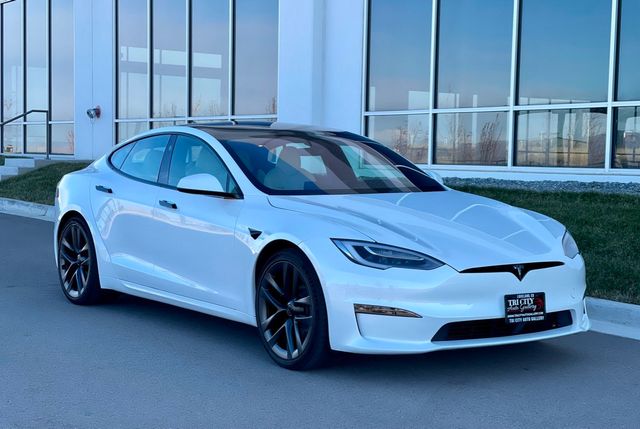 2021 Used Tesla Model S 2021 Tesla Model S PLAID Autopilot AWD Sedan at ...