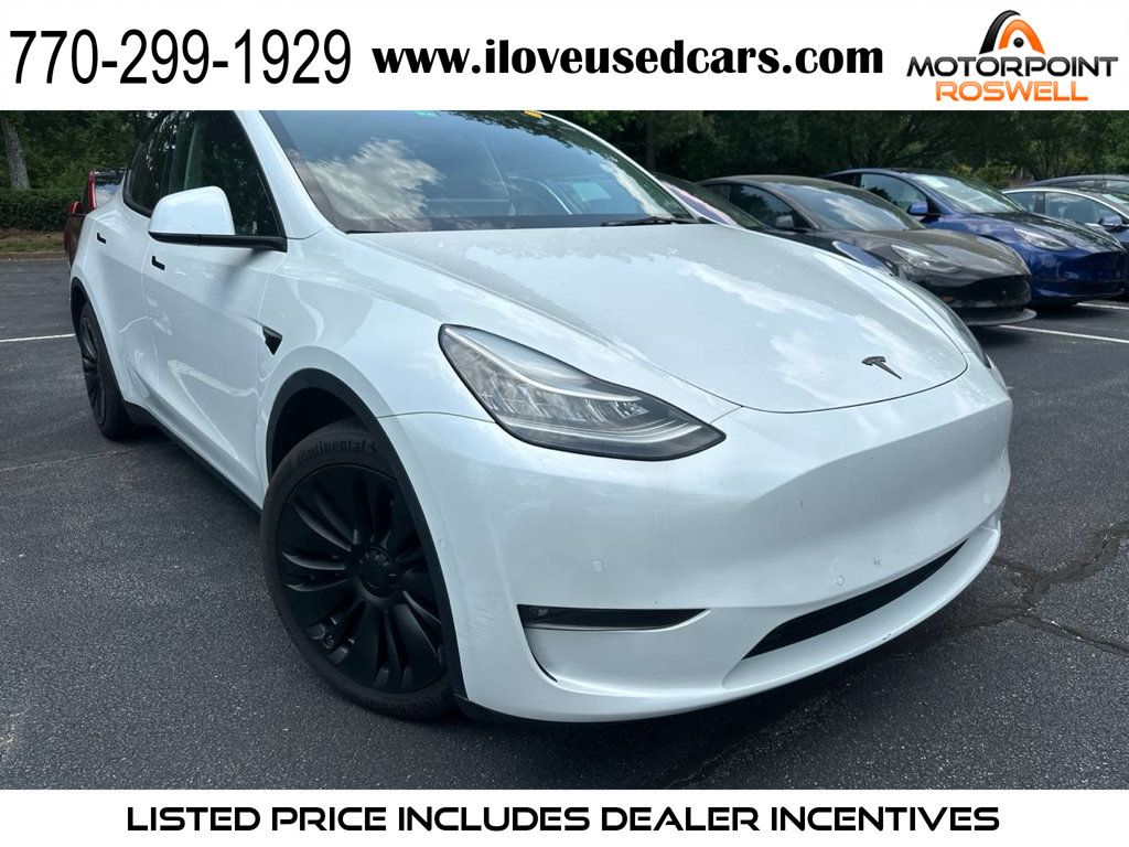 2021 Used Tesla Model Y Standard Range RWD at Motorpoint Roswell, GA ...