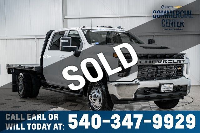 2022 Used Chevrolet Silverado 3500HD 3500HD CREW 4X4 LT * 6.6 DURAMAX ...