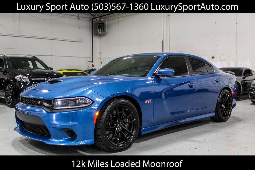 2022 Used Dodge Charger Scat Pack LOW 12,000 Miles Moonroof Loaded at ...