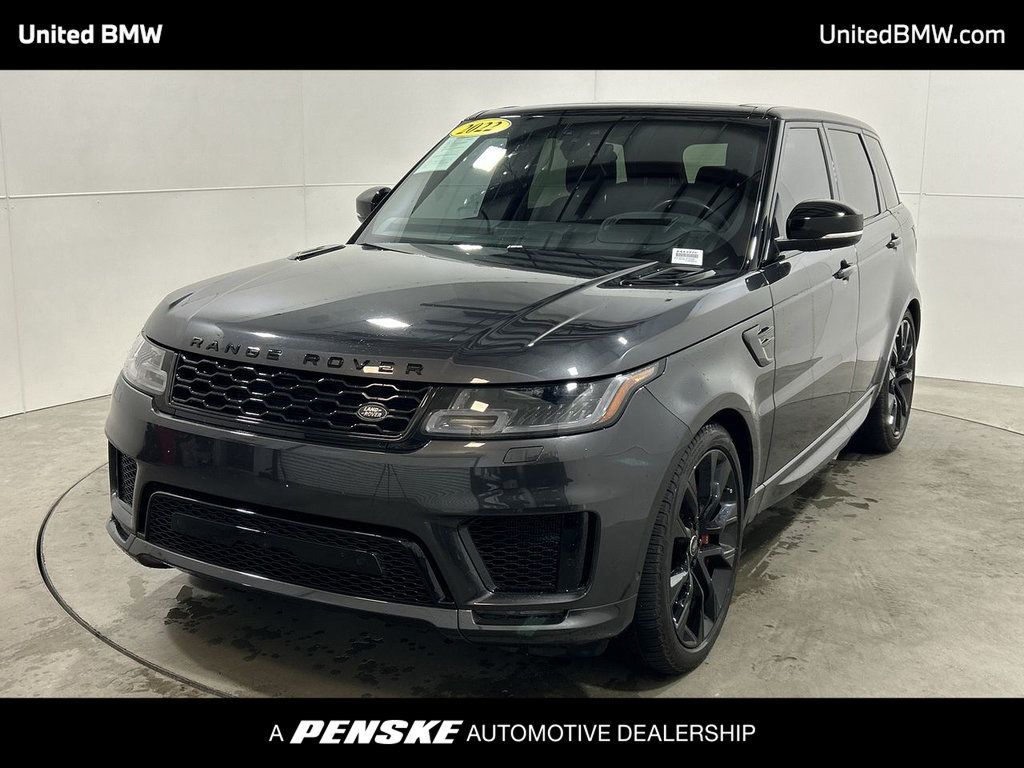 Range Rover 2022 Black Sport