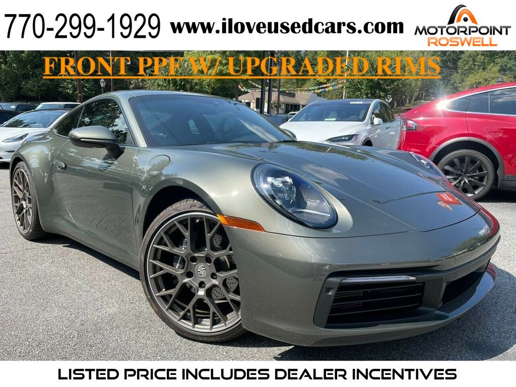 2022 Used Porsche 911 Carrera Coupe at Motorpoint Roswell, GA, IID 21549815