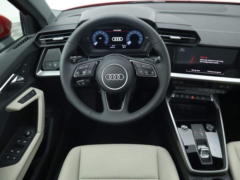 Car Interior Audi 3 Sedan