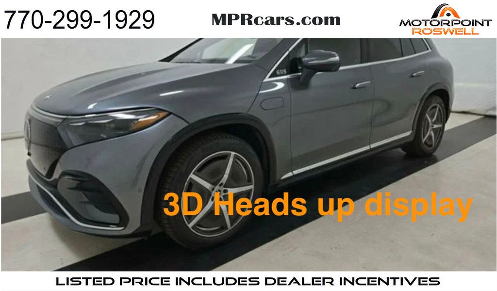 2023 Used Mercedes-Benz EQS EQS 580 4MATIC SUV at Motorpoint Roswell ...